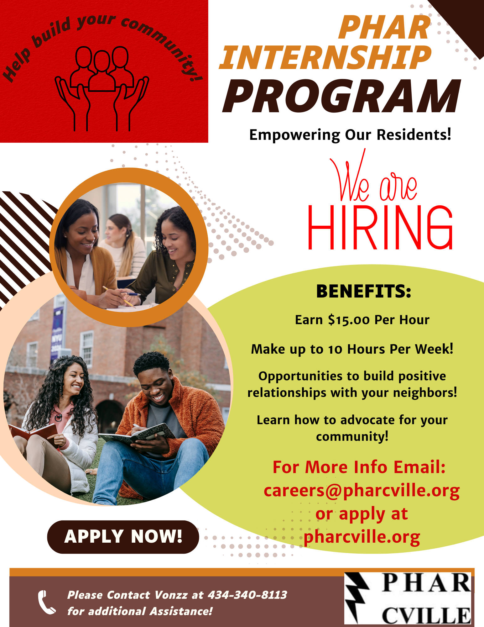 Internship Program – PHAR CVille